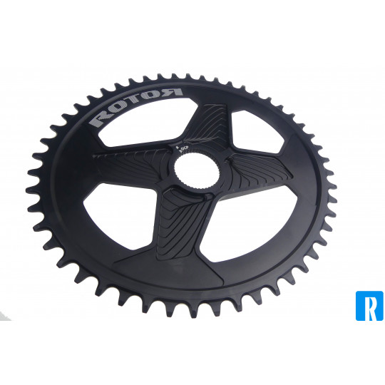 ROTOR NoQ Round 1x Singlespeed Chainring - Direct Mount